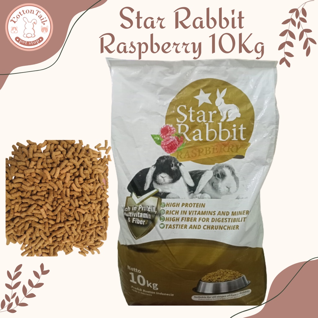 Jual Star Rabbit Raspberry Pelet Kelinci Makanan Kelinci Star Rabbit ...