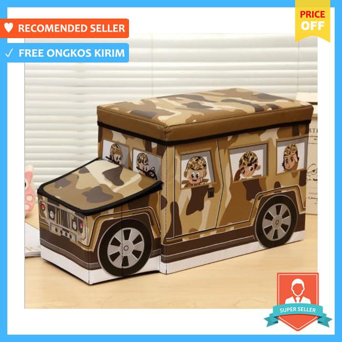 Jual Sb006 Army Bus Storage Box / Kotak Penyimpanan Bentuk Bus Tentara ...