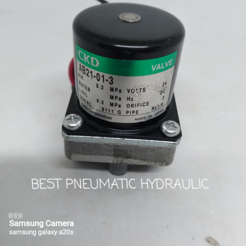 Jual Solenoid valve CKD AB21-01-3 | Shopee Indonesia