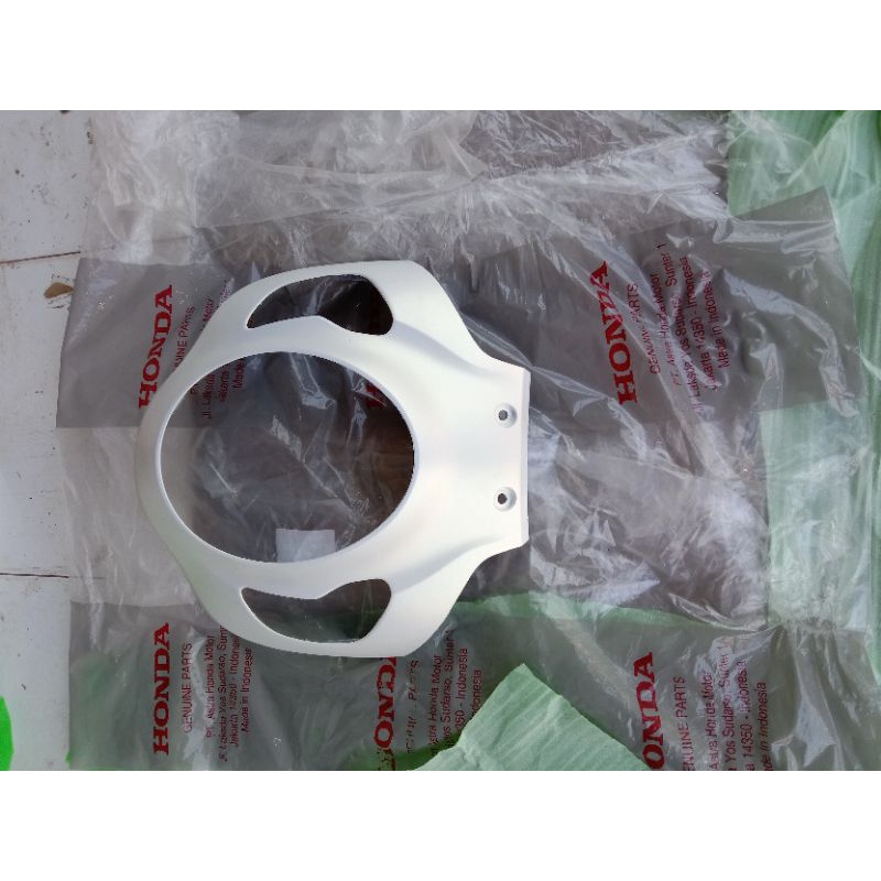 Jual tameng lampu scoopy k2f original putih dof cover fr top scopy 2021 ...