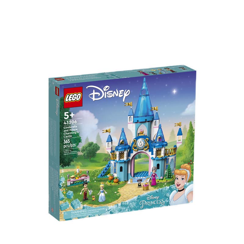 Jual LEGO® Cinderella and Prince Charming's Castle - 43206 | Shopee ...