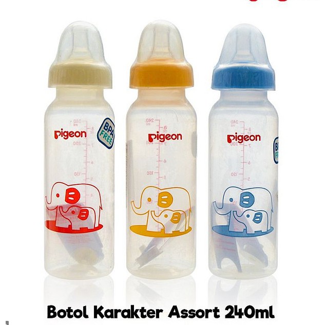 Jual Pigeon Standard Bottle 50ml -120ml - 240ml / Botol Susu PIGEON 50 ml - 120 ml - 240 ml dot ...