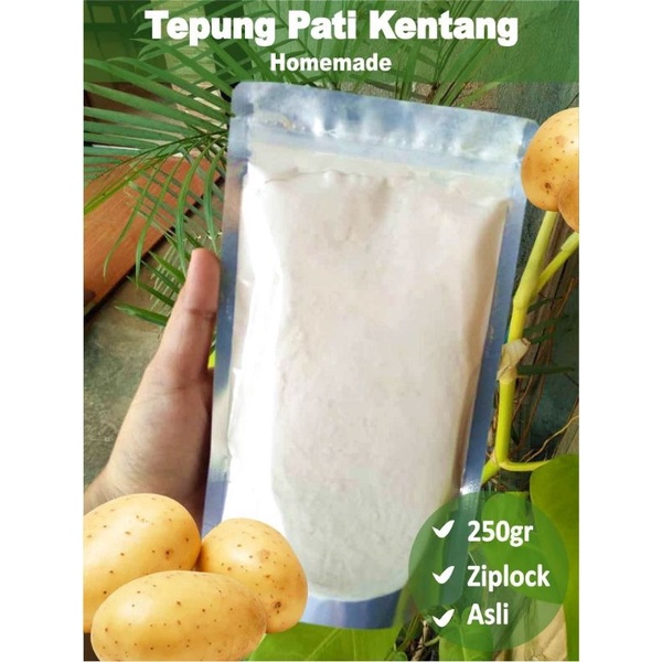 Jual Tepung pati kentang homemade serba guna 250 gram | Shopee Indonesia