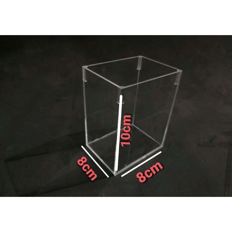 Jual Tempat pensil - ballpoint - spidol uk 8 x 8 x 10 Akrilik / Kotak ...