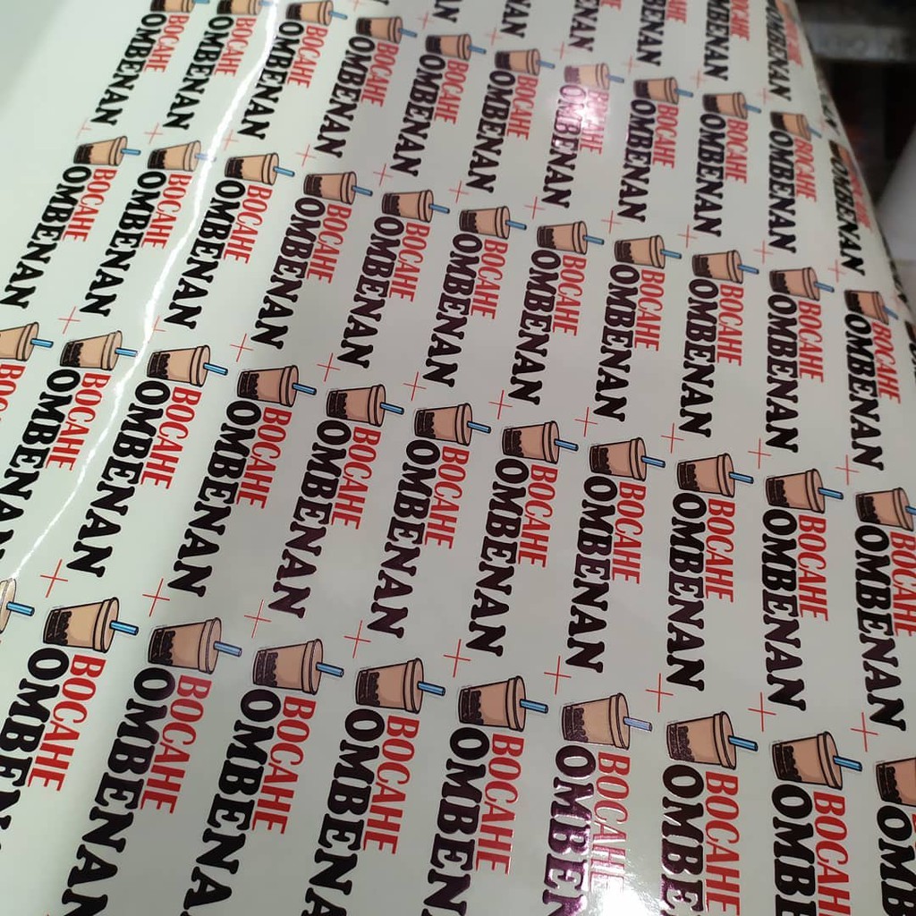 Jual Cetak Print Stiker Merek Oracal Orajet Orafol | Shopee Indonesia