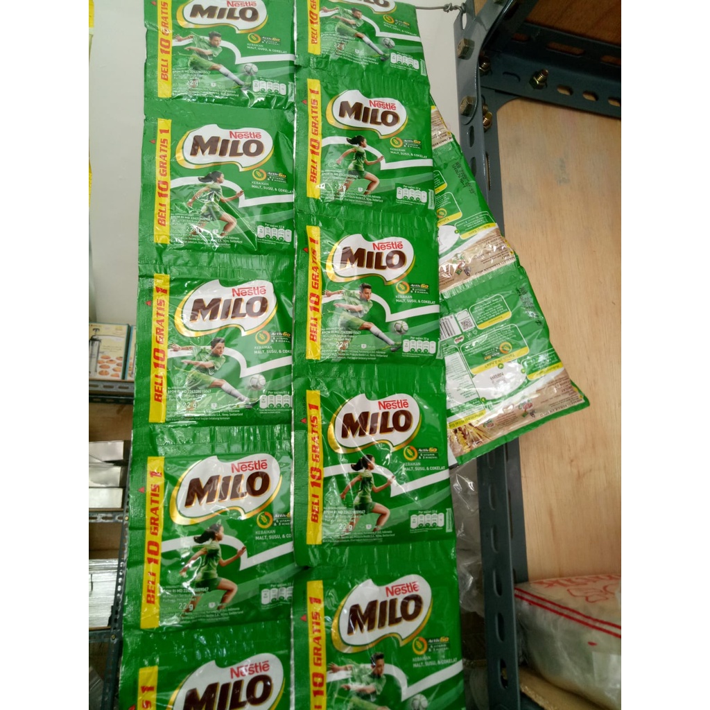 Jual Milo SACHET Per Renceng isi 10 | Shopee Indonesia