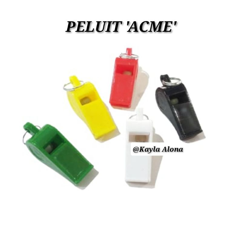 Jual PELUIT ACME / PELUIT PRAMUKA / PELUIT SEKOLAH / PELUIT WASIT ...