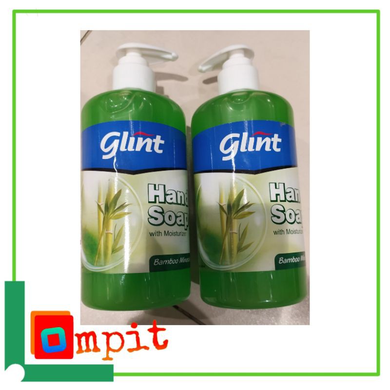 Jual Hand soap Glint Botol Sabun Cuci tangan 500ml Aroma Bamboo Mineral ...