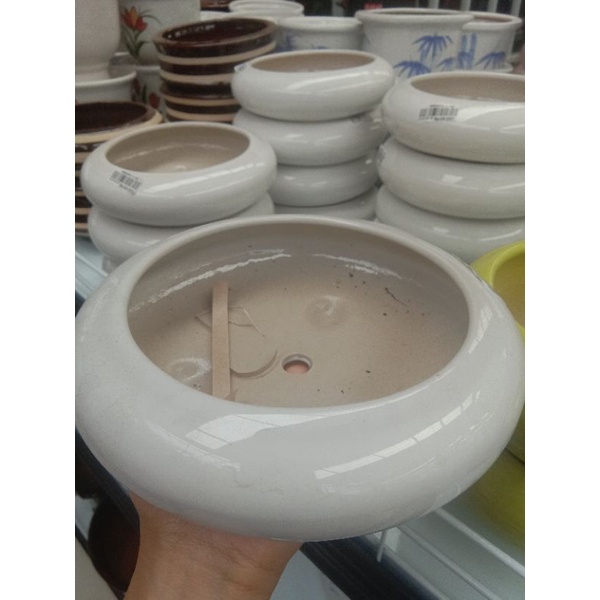 Jual Pot Keramik / Pot bonsai / Pot Keramik ceper | Shopee Indonesia