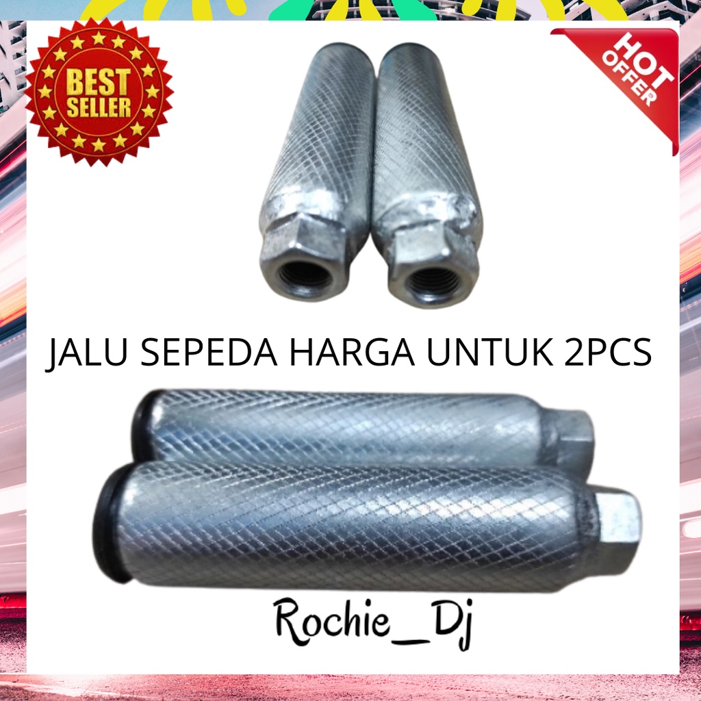 Jual JALU SEPEDA UNIVERSAL / KAKI KUDA / BONCENGAN BERDIRI SEPEDA 2 PCS ...