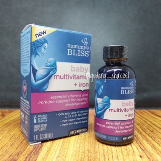 Jual Mommy's Bliss Baby Multivitamin + Iron 30 ml | Shopee Indonesia