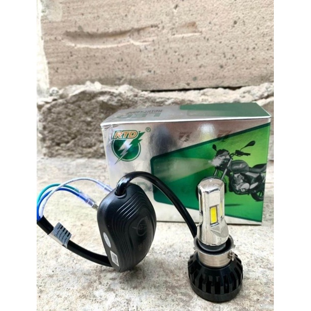 Jual LAMPU BOHLAM DOP LAMPU DEPAN LED 6 SISI MATA 100% ORI RTD DC H6 H4 ...