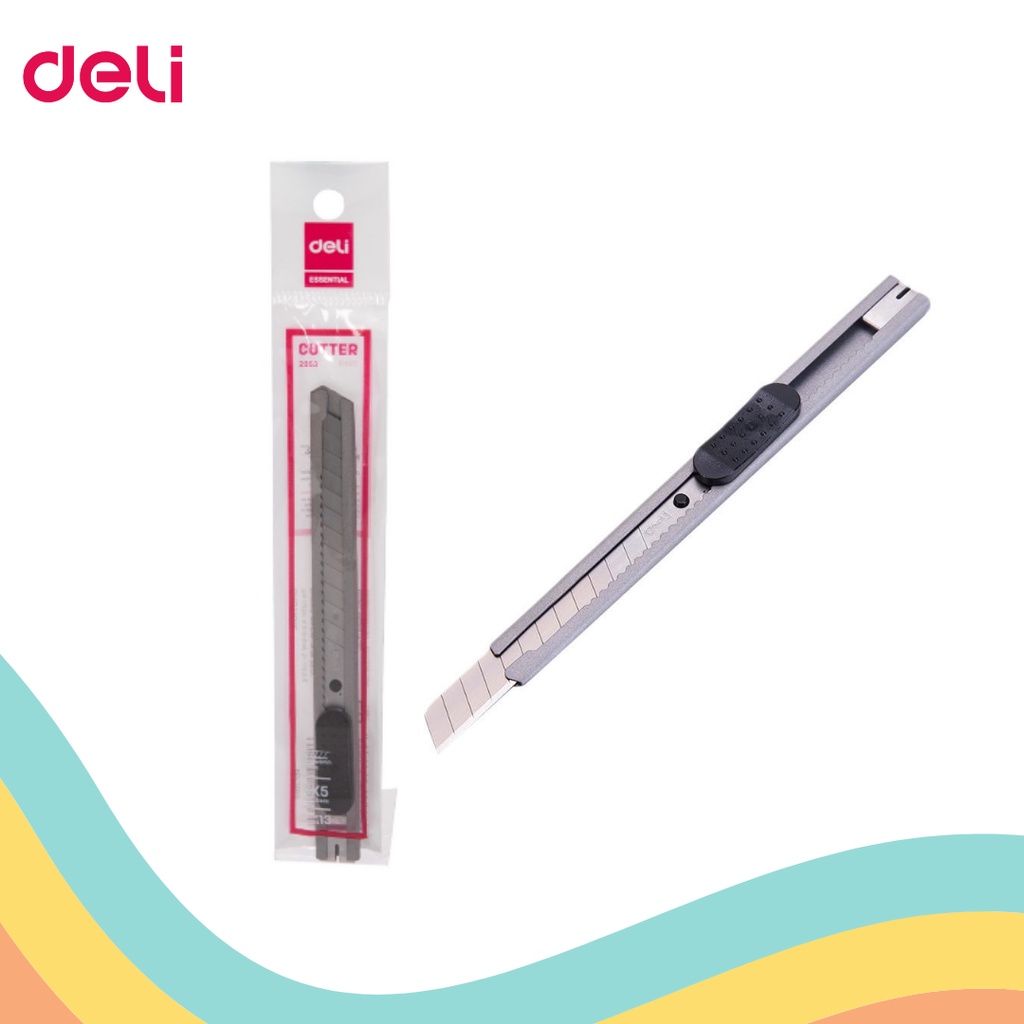 Jual CUTTER DELI E-2053 (1 PCS) | Shopee Indonesia