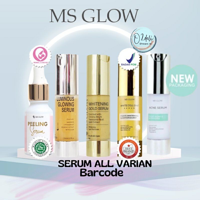Jual ALL SERUM MS GLOW( BARCODE) | Shopee Indonesia