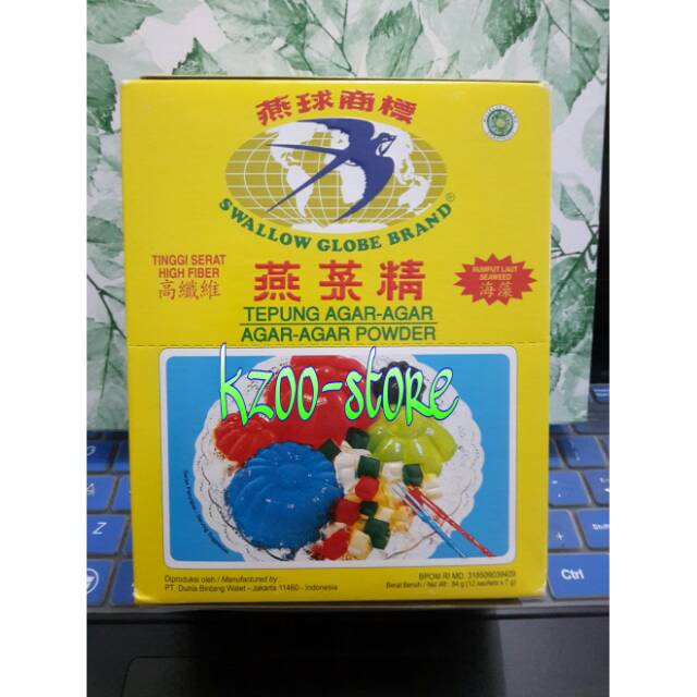 Jual Agar Swallow GLOBE per Box | Shopee Indonesia