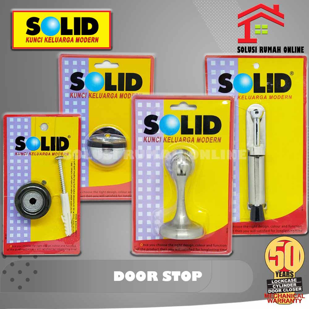 Jual SOLID Door Stop Lantai - Injak - Magnet - karet / penahan pintu US ...