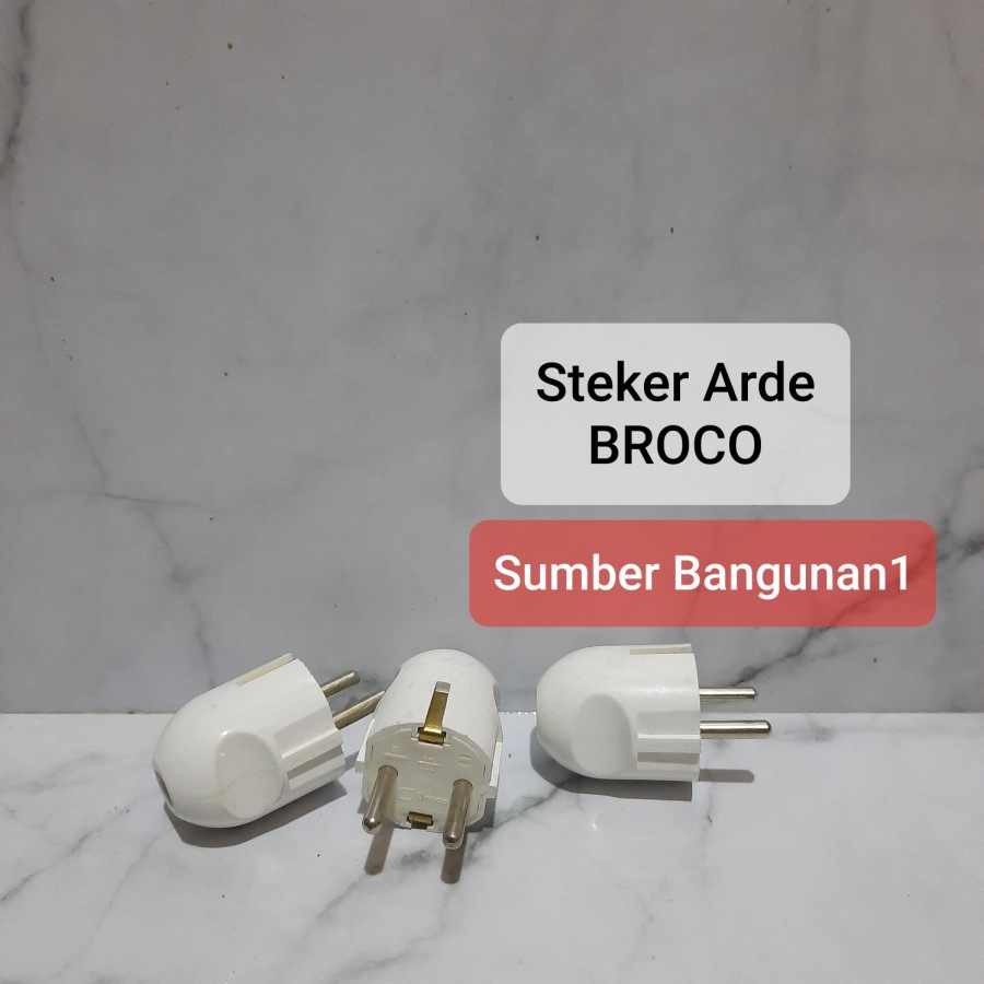 Jual Steker Arde Broco colokan listrik | Shopee Indonesia