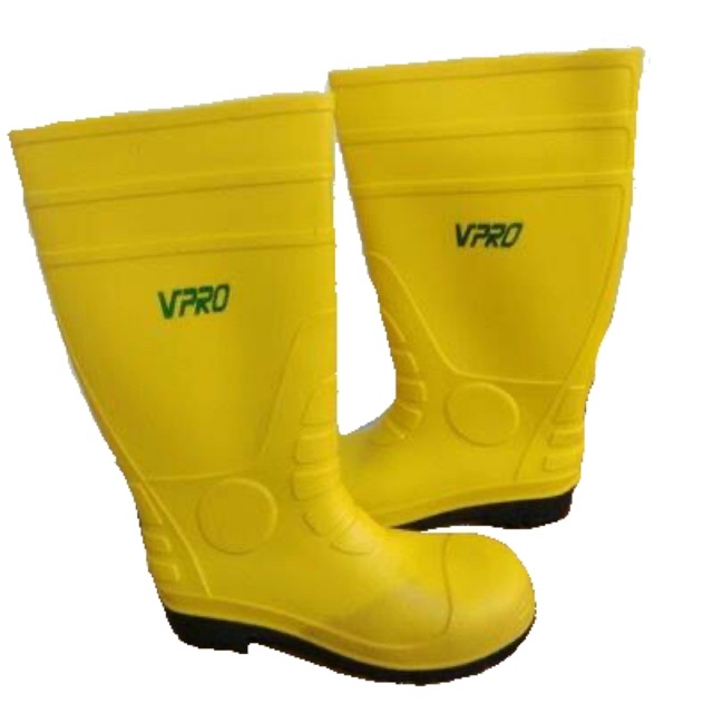 Jual Sepatu Safety Boot Kuning Merk VPRO | Shopee Indonesia