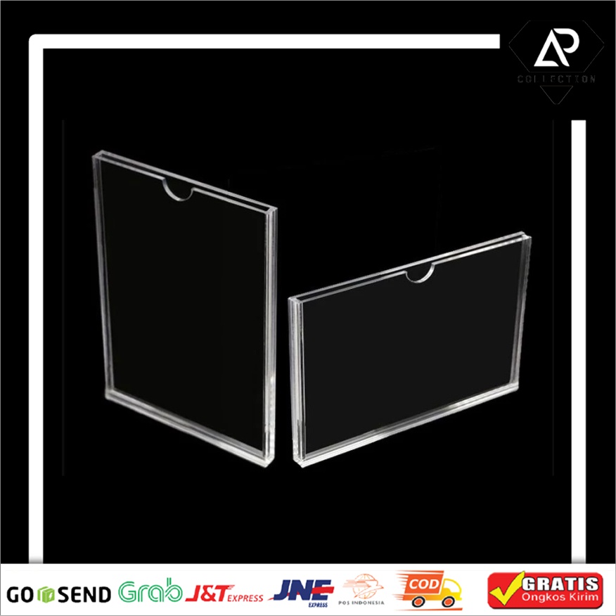 Jual Frame Slot Dinding Akrilik - Acrylic Bingkai Frame Absensi FB09 ...