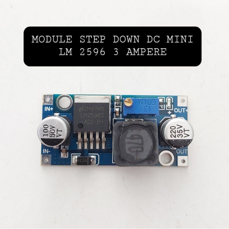 Jual LM2596 Modul STEP DOWN 3A Buck Regulator DC | Shopee Indonesia