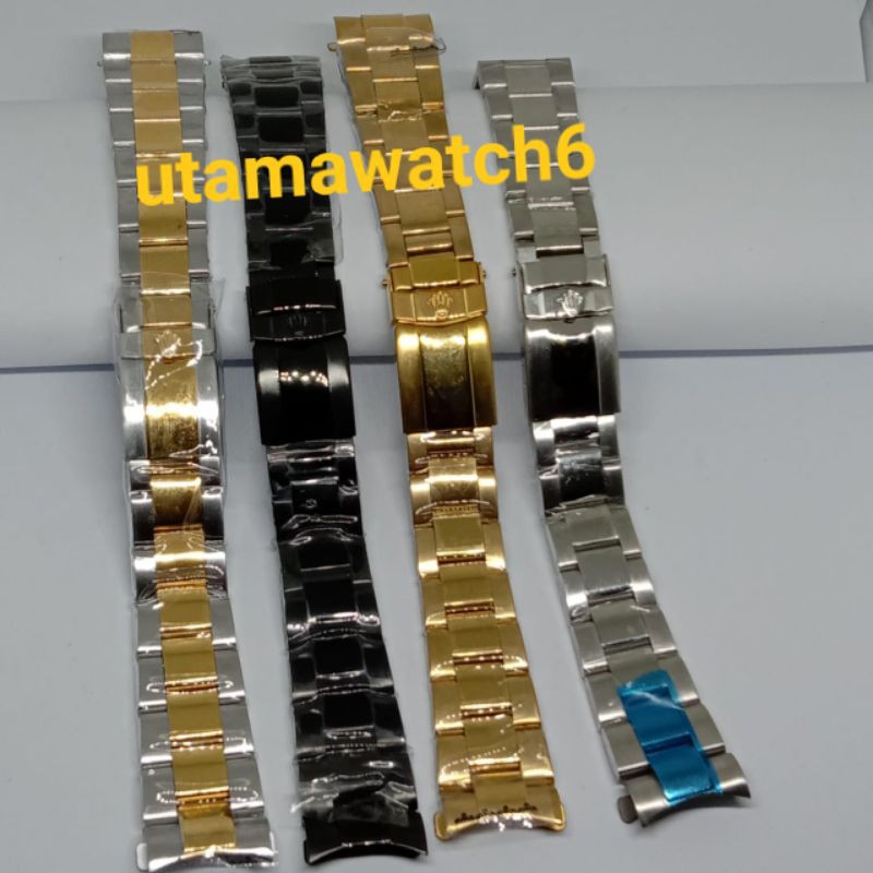 Jual Rantai Rolex Stanless Steell 20mm TALI JAM TANGAN ROLEX DAYTONA ...