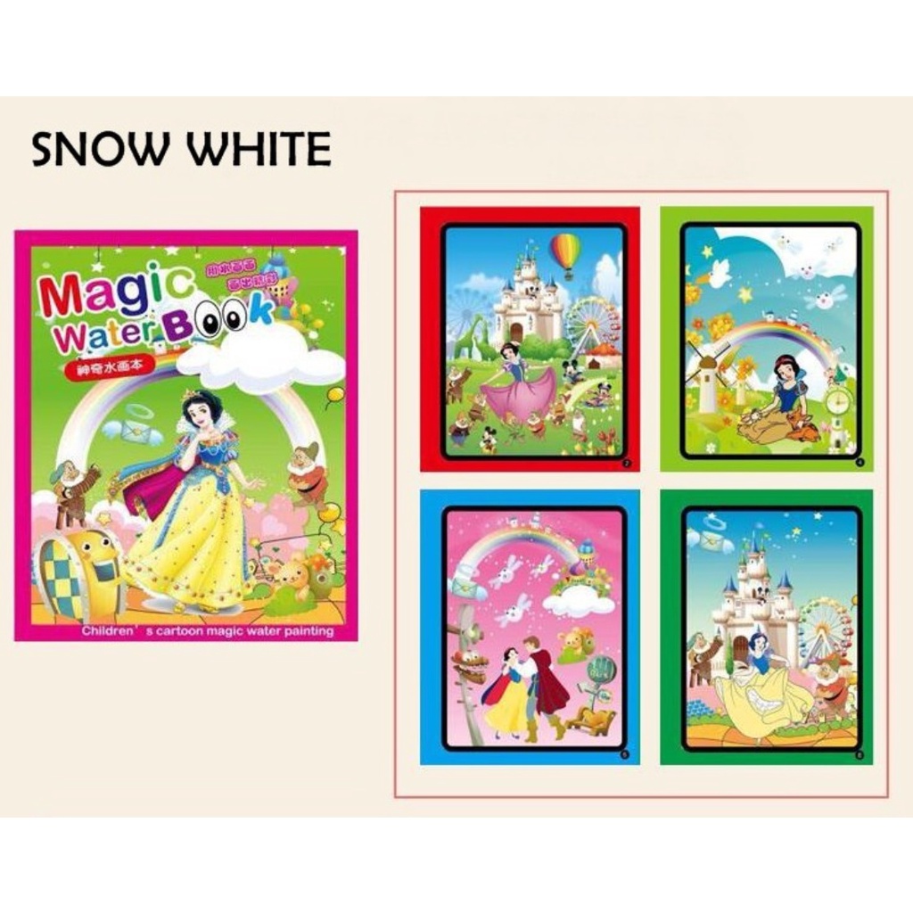 Jual [READYSHOP] Magic Book Invisible Ink / BUKU GAMBAR / BUKU MEWARNAI ...