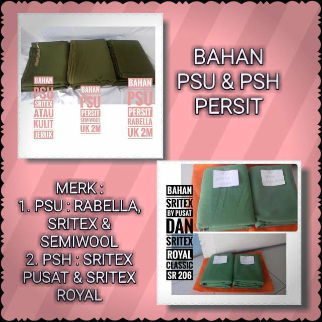 Jual (READY..!!) BAHAN PSU & PSH PERSIT | Shopee Indonesia