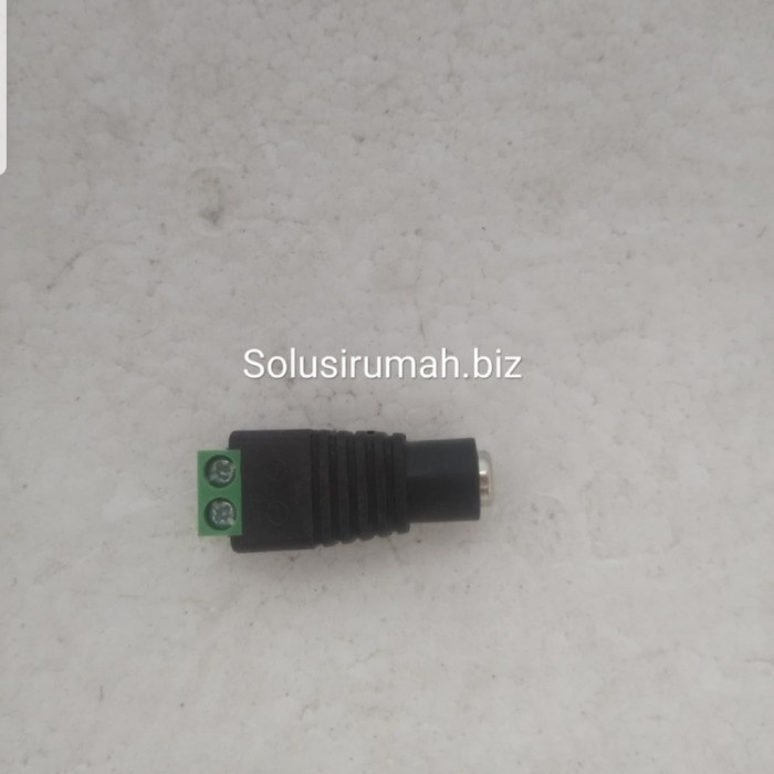 Jual KONECTOR DC FEMALE POWER JACK ADAPTOR KE LISTRIK sambungan jek ...
