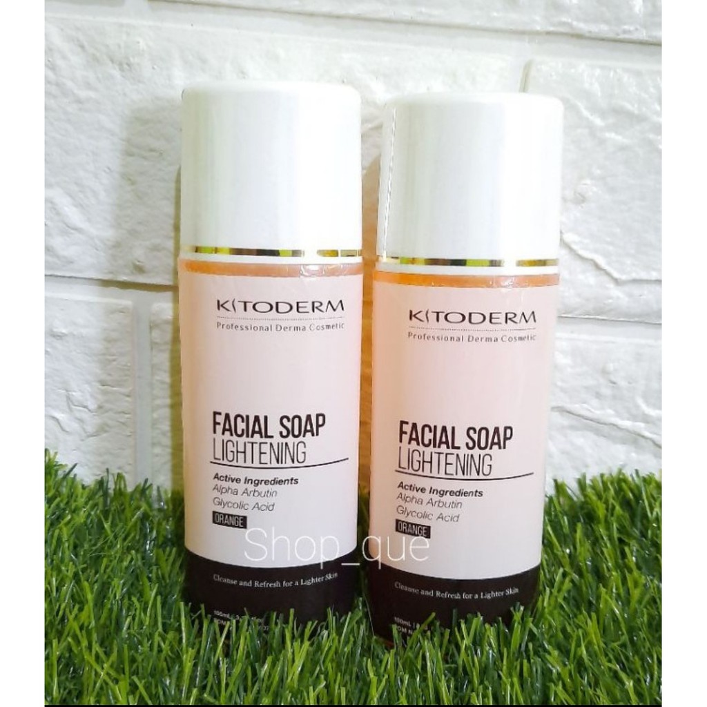 Jual FACIAL SOAP LIGHTENING KITODERM | Shopee Indonesia