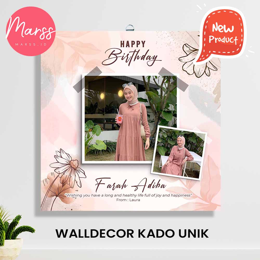 Jual Kado Wallpaper Custom Watercolor Murah 2 Foto | Shopee Indonesia