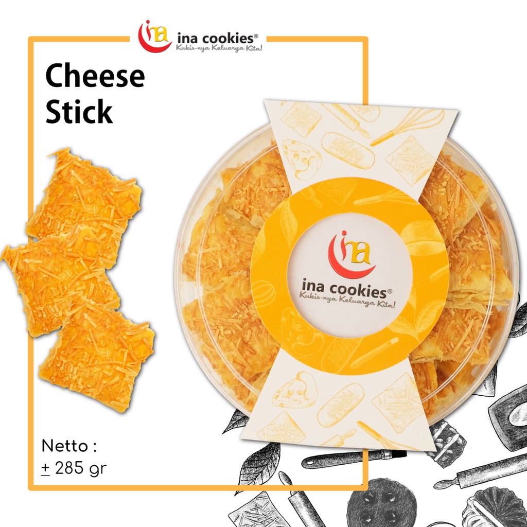Jual INA COOKIES TOPLES REGULER CHEESE STICK | Shopee Indonesia