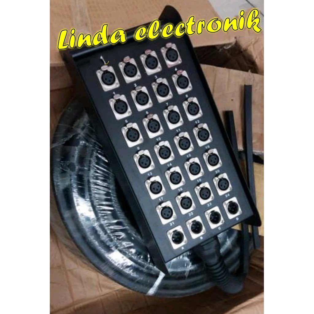 Jual snack cable AXL SCS 2445 24channel 4out 50m axl scs2445 | Shopee ...
