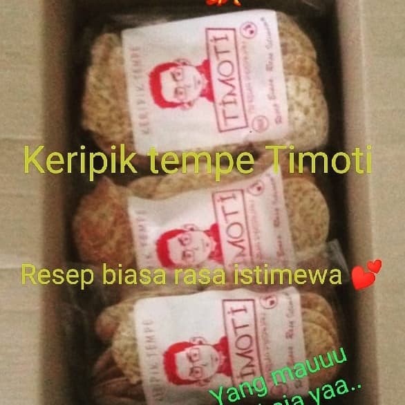 Jual Keripik tempe Timoti KHUSUS KIRIMAN REGULER (JNE) | Shopee Indonesia