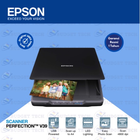Jual Epson Perfection V39 Flatbed Scanner | Shopee Indonesia