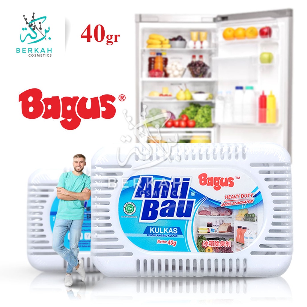 Jual Bagus Anti Bau Penghilang Bau Kulkas 40gr | Shopee Indonesia