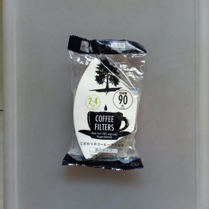 Jual "\"\"\"\] DAISO Coffee filter paper kertas saring kopi isi 90 ...