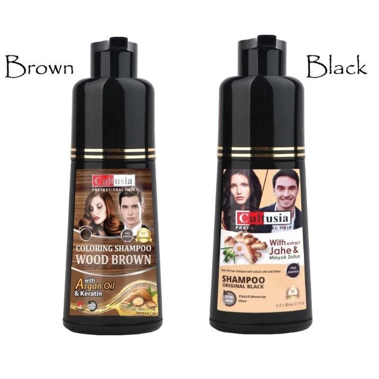 Jual 87u, Cultusia Black Shampo ( Viral Tiktok) / Cultusia Shampo Black ...