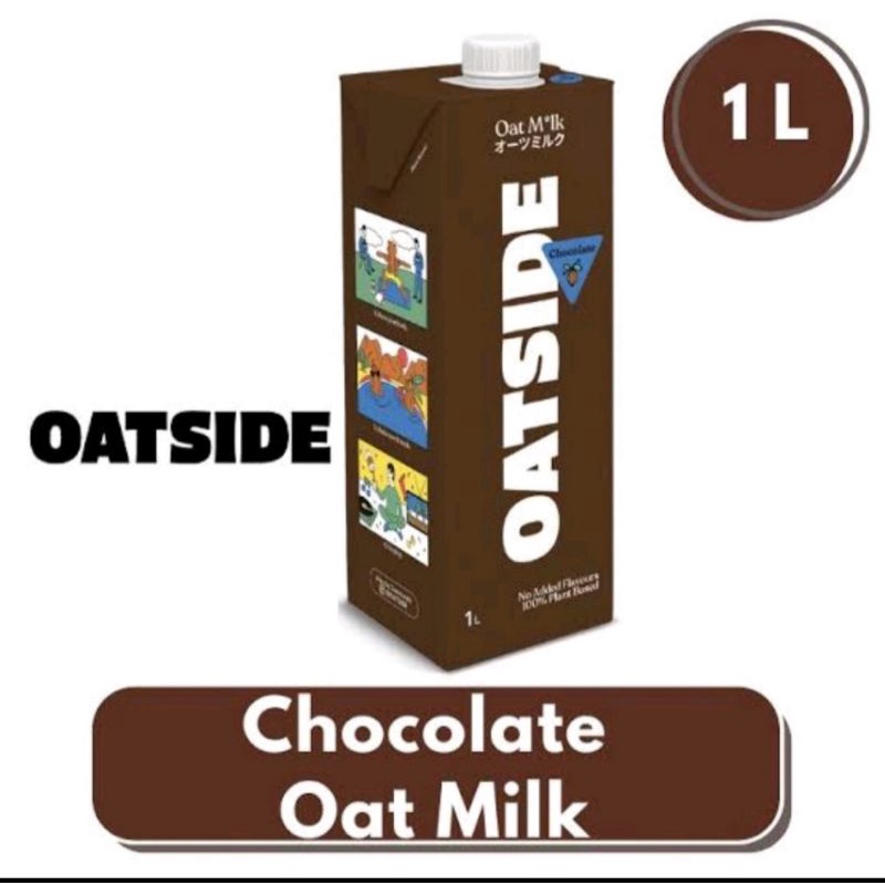 Jual OATSIDE BARISTA BLEND 1 LITER - SUSU OAT - PLANT BASED MILK | Shopee Indonesia