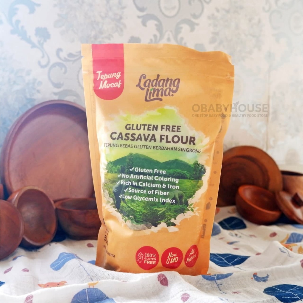 Jual Ladang Lima All Purpose Cassava Flour 500 gr | Shopee Indonesia