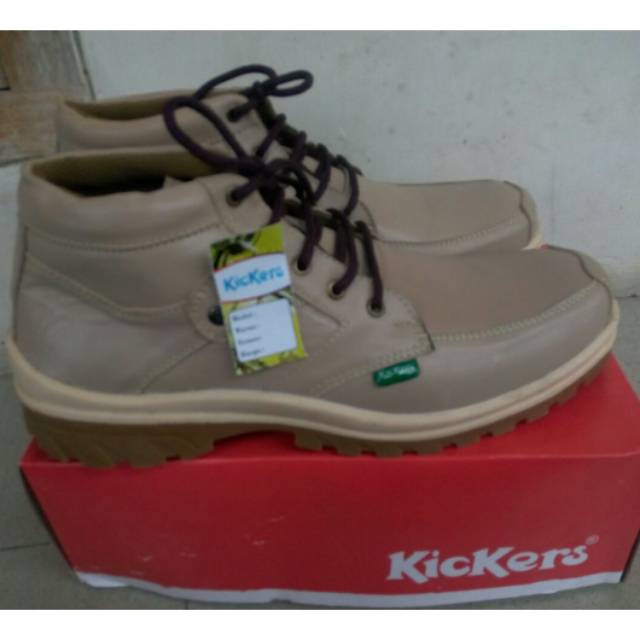 Jual sepatu booth klasik boots bahan kulit asli resmi formal casual ...