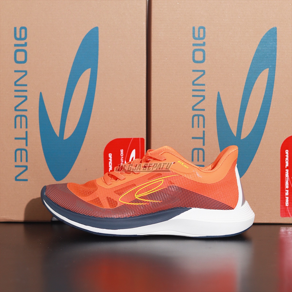 Jual 910 Nineten Sepatu Running Haze Meta Speed - Jingga/BiruTua/Kuning ...