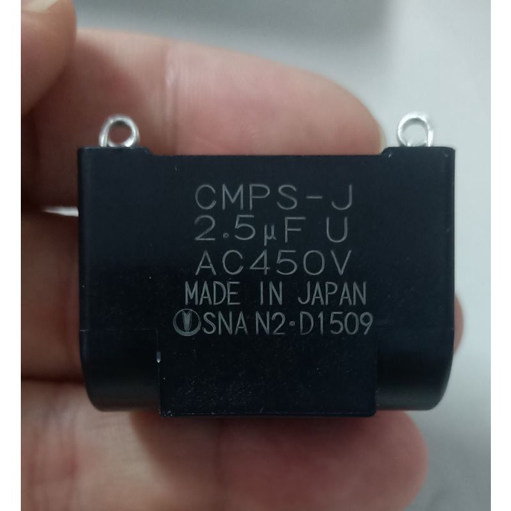 Jual Spare part Pompa Air Sanyo Kapasitor 2.5 mf / 2,5 Mikro | Shopee ...