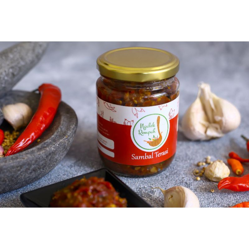 Jual SAMBAL TERASI NGULEK REMPAH sambel merah terasi siap makan tanpa ... Jual SAMBAL TERASI NGULEK REMPAH sambel merah terasi siap makan tanpa ...