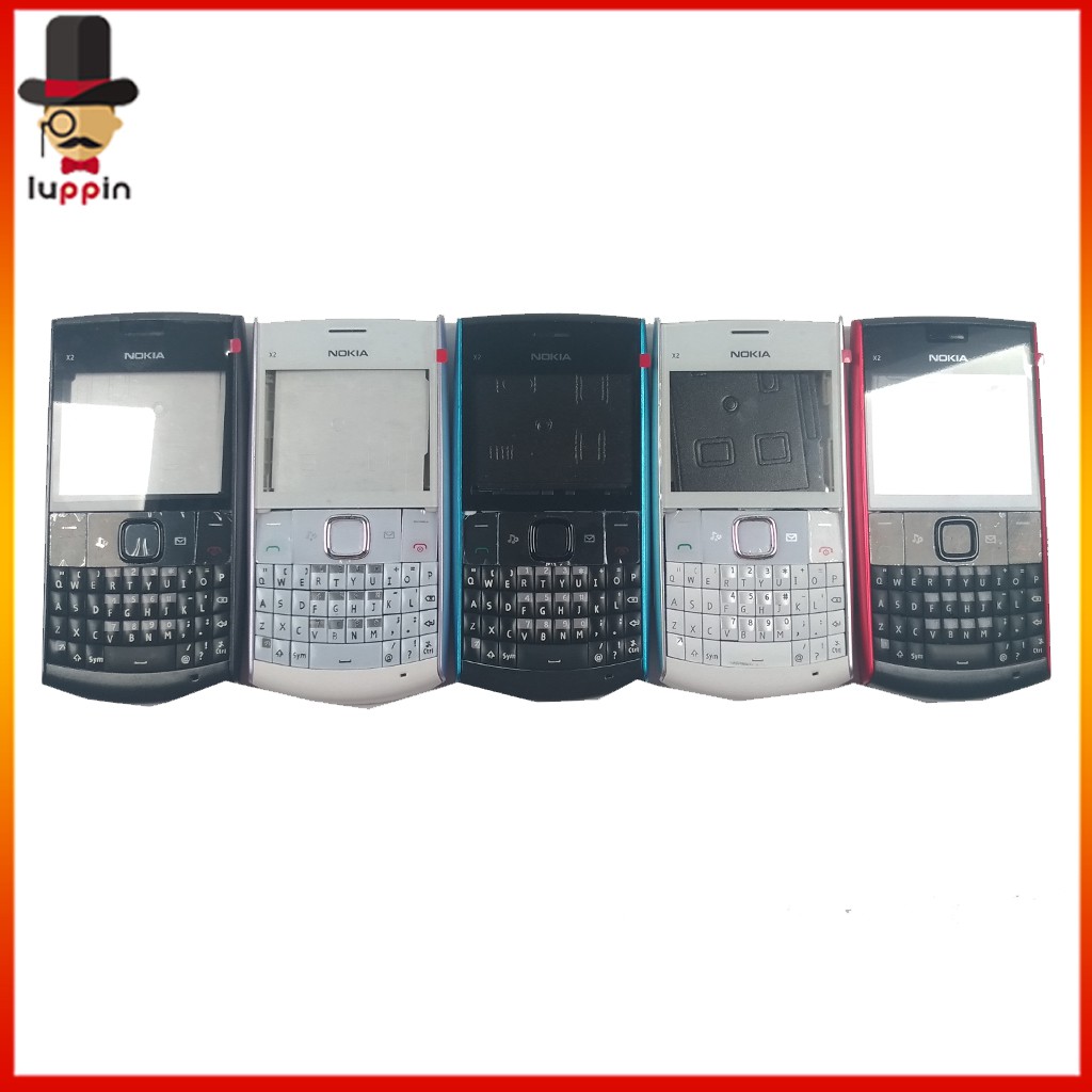 Jual HOUSING NOKIA X2 01 PLUS KEYPAD CASING X2 01 KEY FULLSET CASE ...