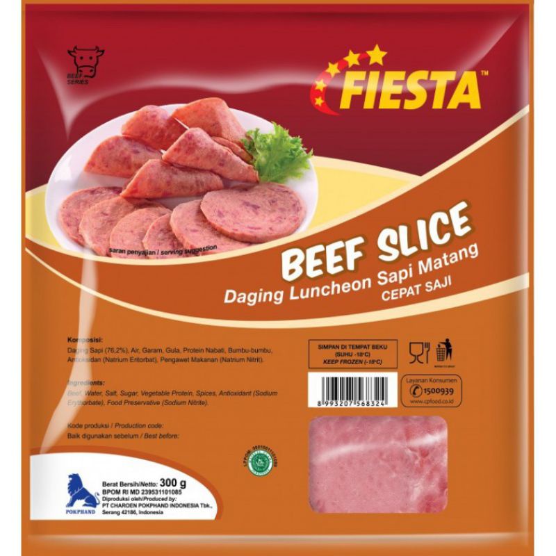 Jual Fiesta Beef Slice 300gr / Daging Luncheon Sapi | Shopee Indonesia