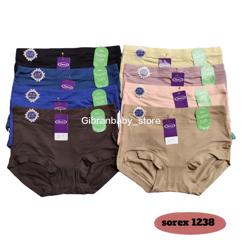Jual CD Celana Dalam SOREX 1232 | CD SOREX katun premium super soft super strech M-XXL | Shopee ...