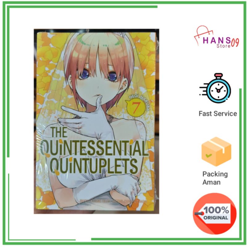Jual The Quintessential Quintuplets Volume 7 | Shopee Indonesia