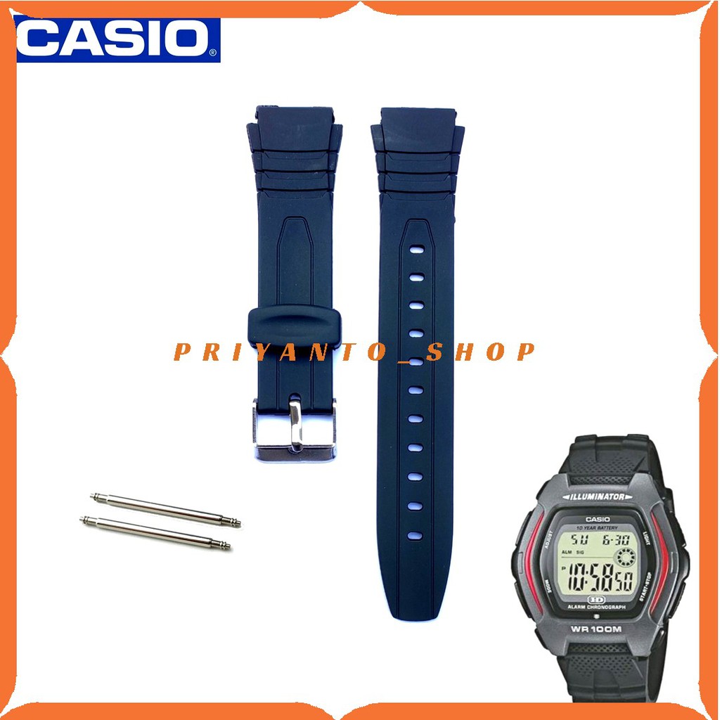 Jual Strap Tali Jam Tanan Casio HDD-600 Casio HDD 600 Free Pen | Shopee ...