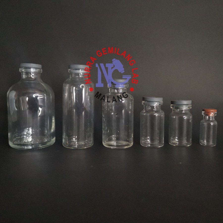 Jual Vial Bening Kaca 20ml | Shopee Indonesia