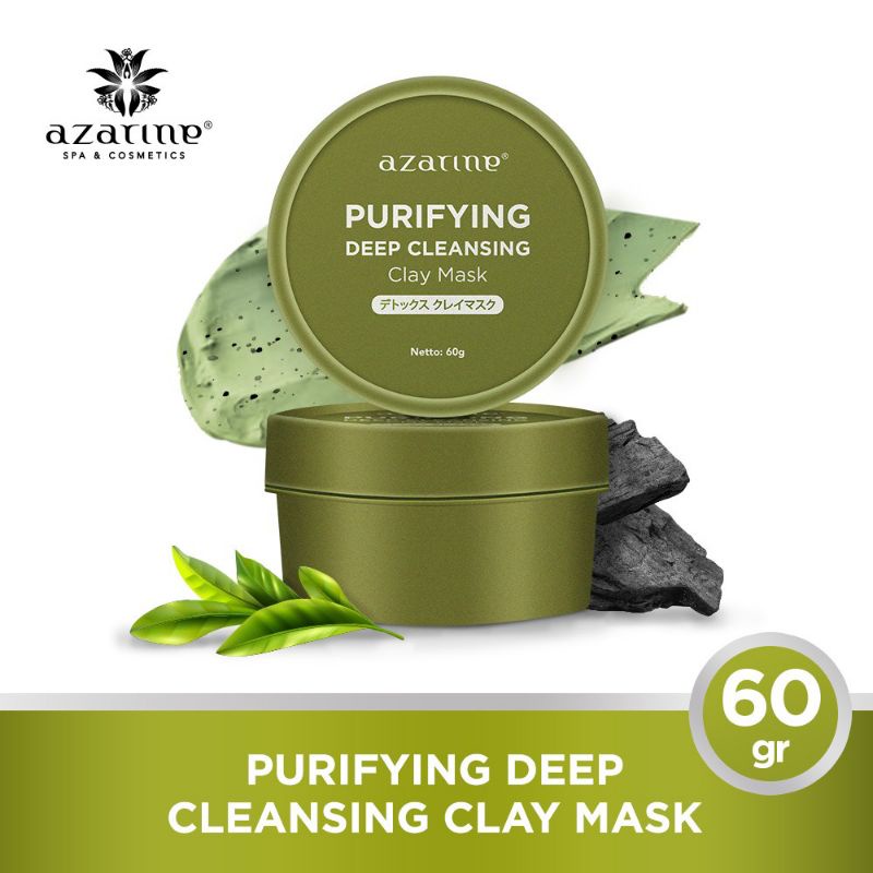 Jual Azarine Masker wajah Purifying Deep Cleansing Clay Mask 60g ...